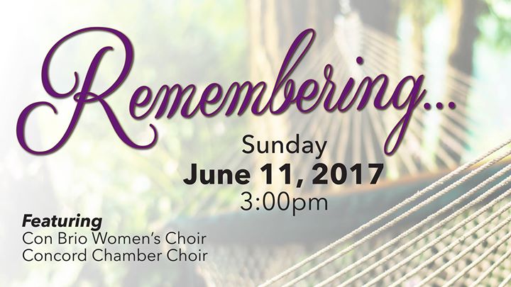 Remembering... – Greater Seattle Choral Consortium